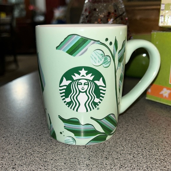 Starbucks | Dining | Starbucks Coffee Tea Cupmug Siren Floral Botanical ...